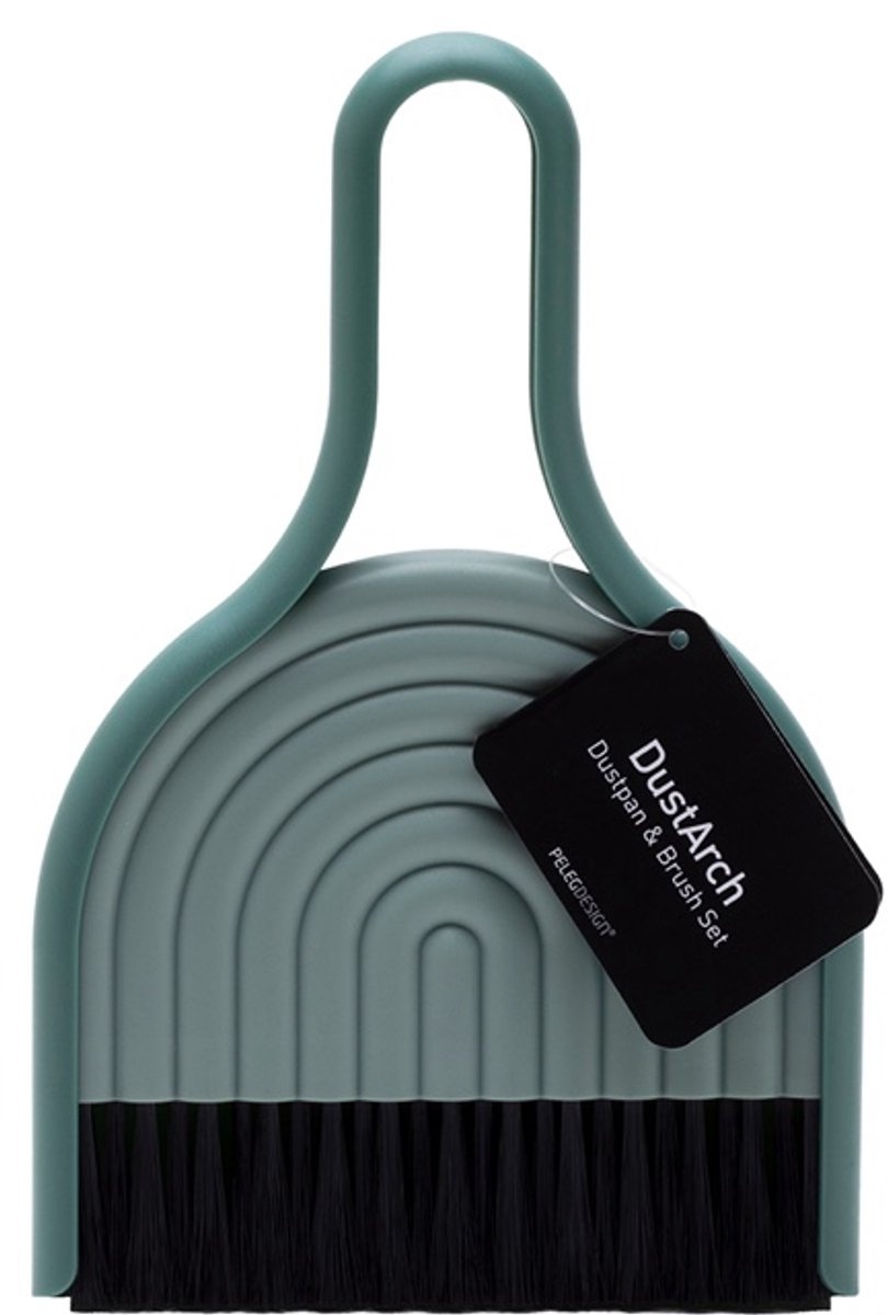 Peleg Design stoffer en blik groen DustArch - Kado in Huis