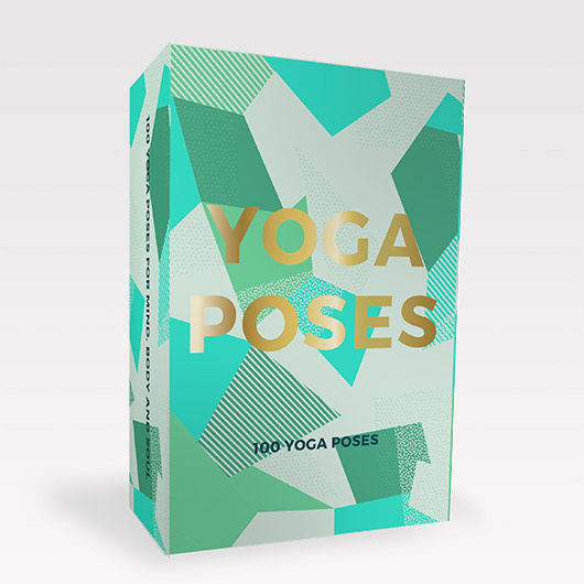 Yoga poses | Gift Republic relaxation card set - Kado in Huis