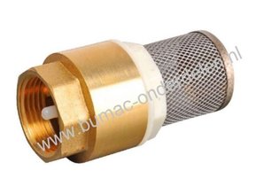 Voetklep 3/4 Inch voor Aanzuigslang van Waterpomp, Tuinpomp, Hydrofoor ...