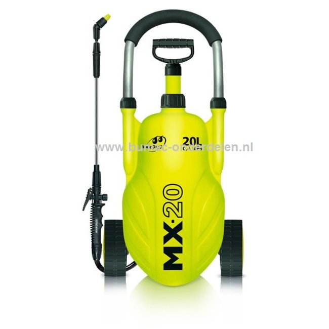 Professionele Sproeier 16 Ltr met Trolley en Telescopische Sproeilans ...