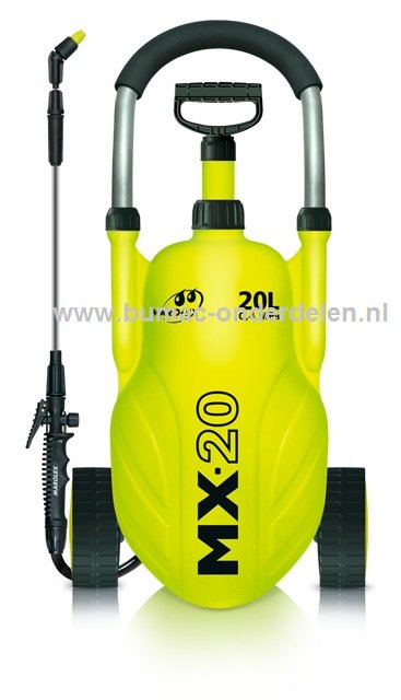 Professionele Sproeier 20 Ltr met Trolley en Telescopische Sproeilans ...