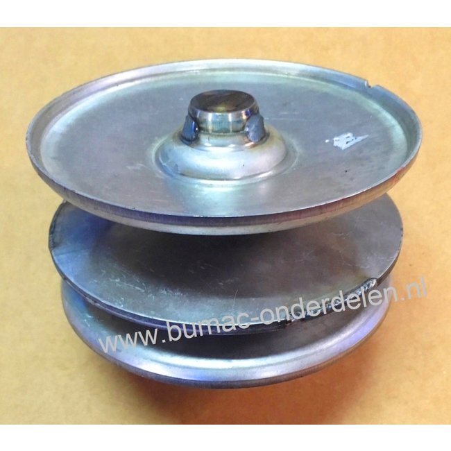 Dubbele Vario Poeli voor MTD, Yard Man, Gutbrod, Wolf, Cub Cadet ...