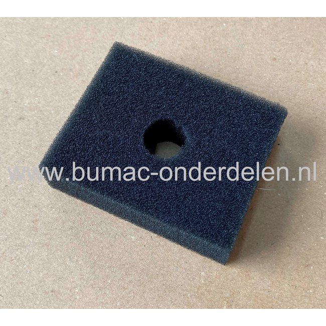 Luchtfilter voor Robin R600, SX900 generator, aggregaat, lengte 80mm ...