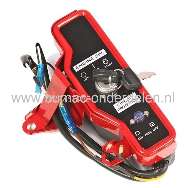 Contactslot voor Honda motor GX160, GX200 op trilplaat, tuinfrees, ag ...