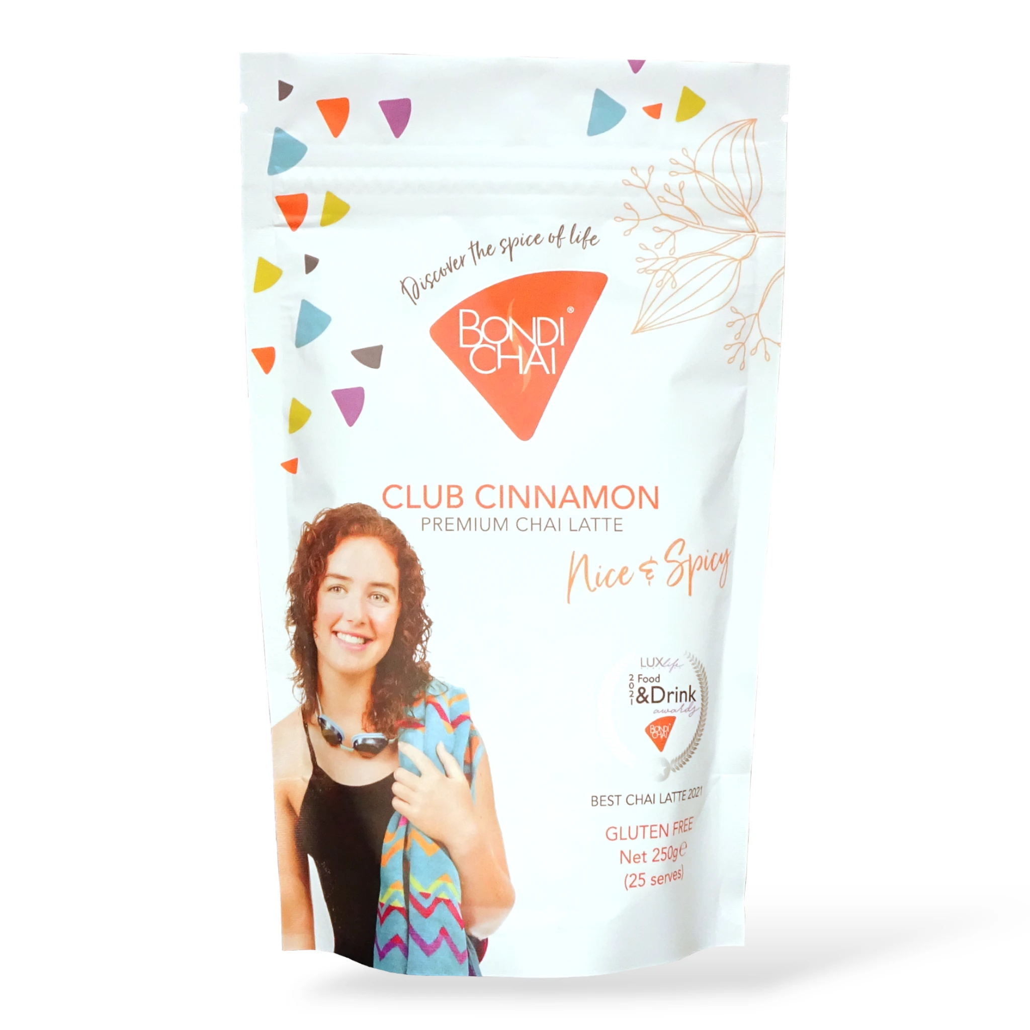 Bondi Chai Latte Club Cinnamon 250 grams | Blommers - Blommers