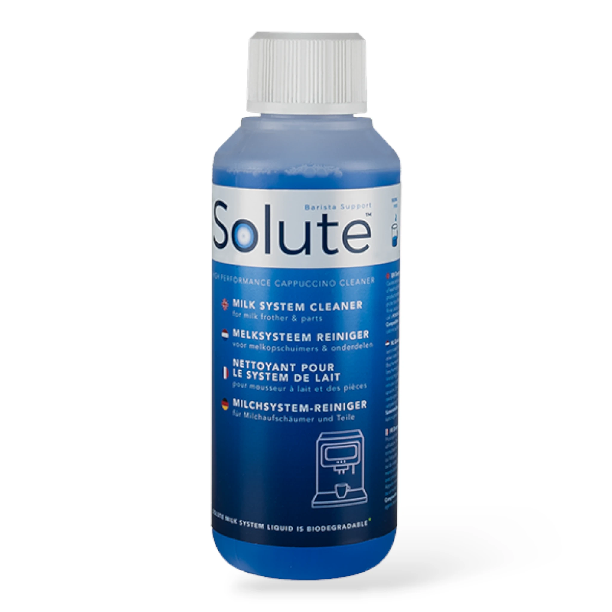 Solute Milk System Cleaner (250ml) | Blommers - Blommers