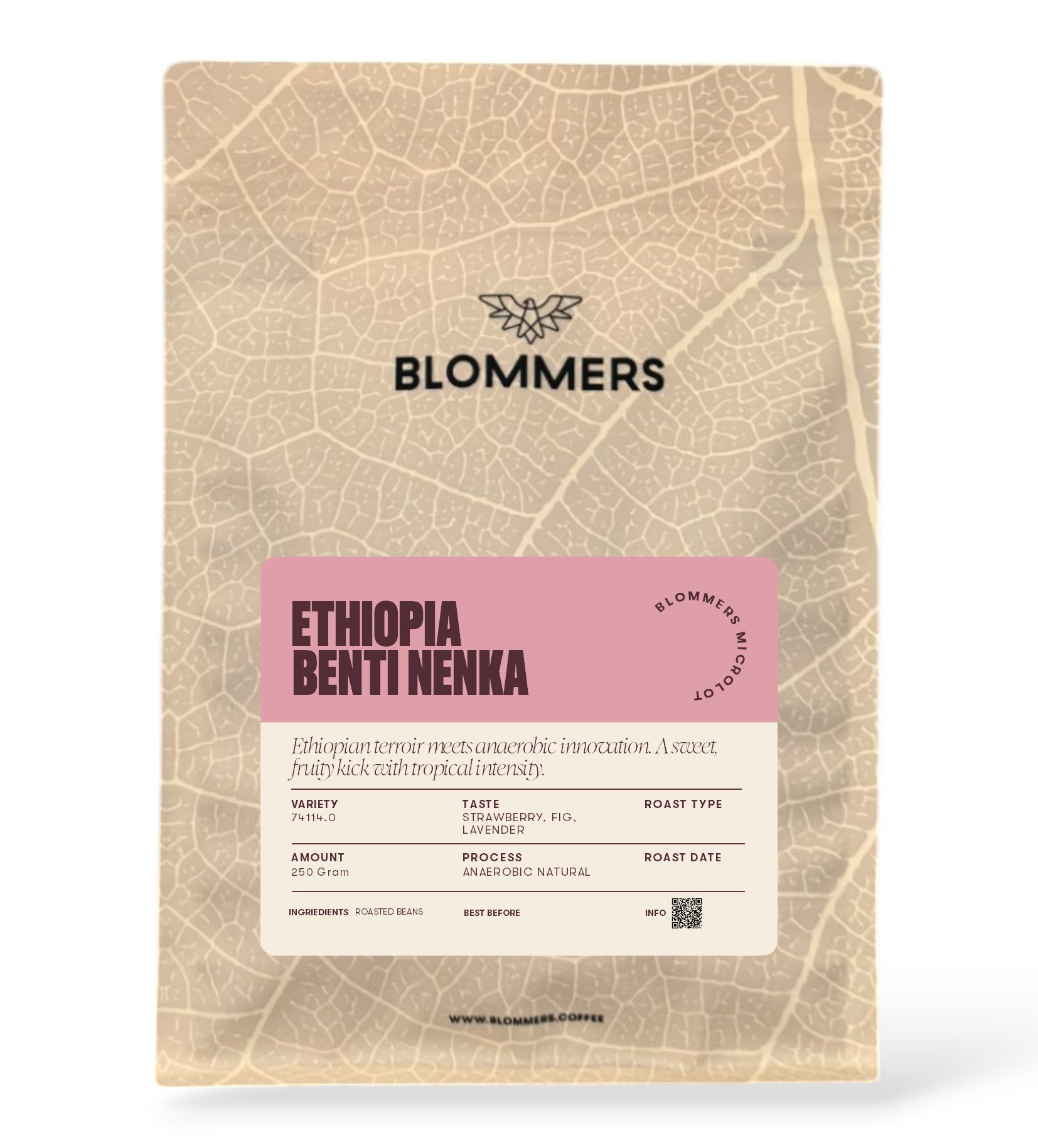 Ethiopia - Benti Nenka (Anaerobic Natural) | Blommers - Blommers