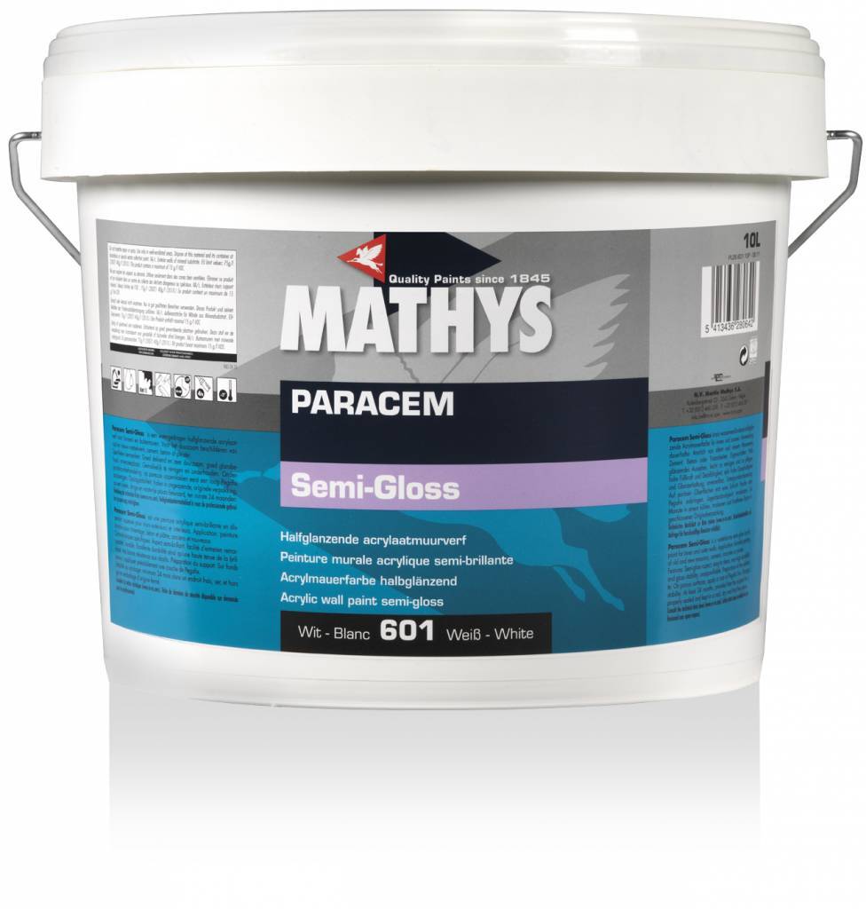 Mathys Paracem Semi-Gloss online bestellen? Koop hier! - Verfwebwinkel.be