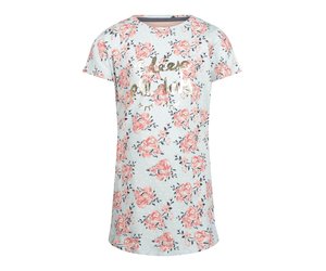 Simply Charlie Girls Nightshirt Light Blue Roses - Charlie Choe Sleepwear