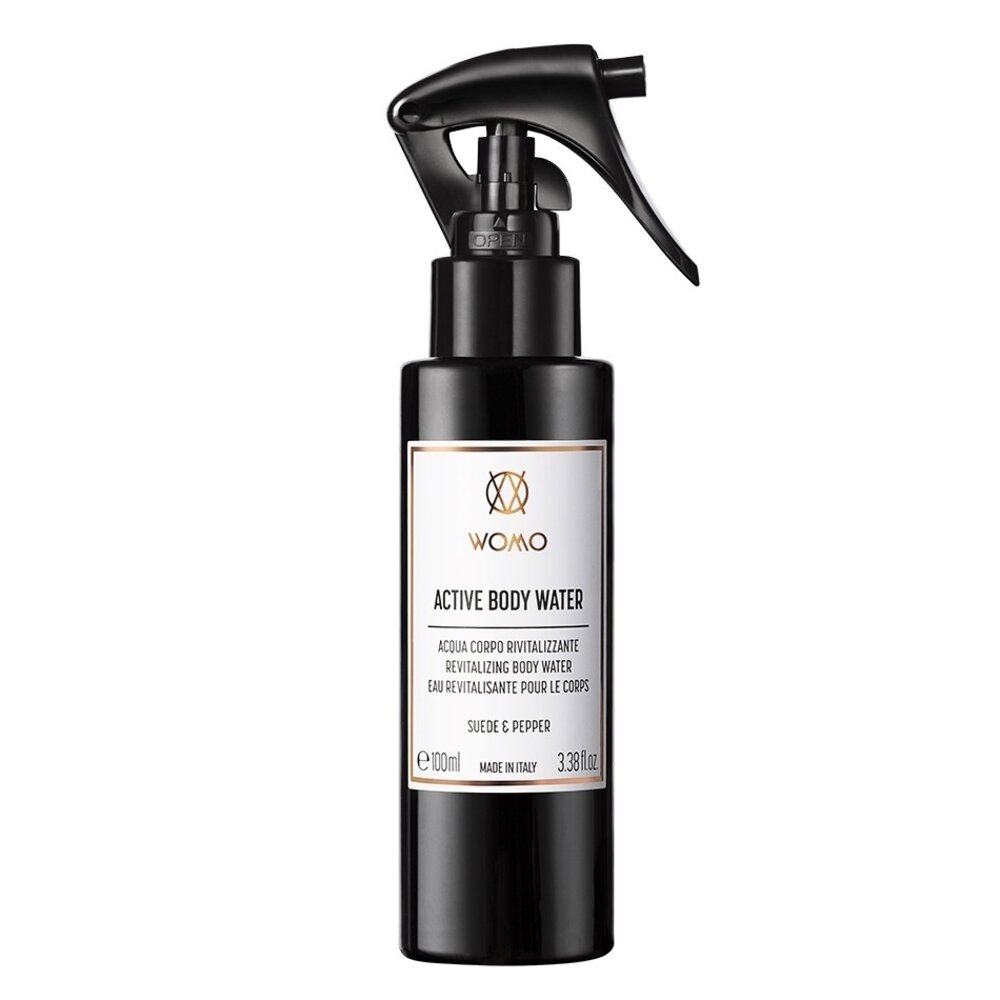 Womo Active Body Water Suede & Pepper 100 ml - Mannenzaak.be