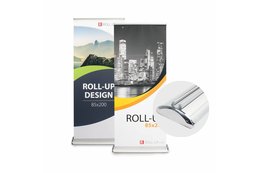 Roll-up baratos - compra e imprime un rollup banner. - Roll-up