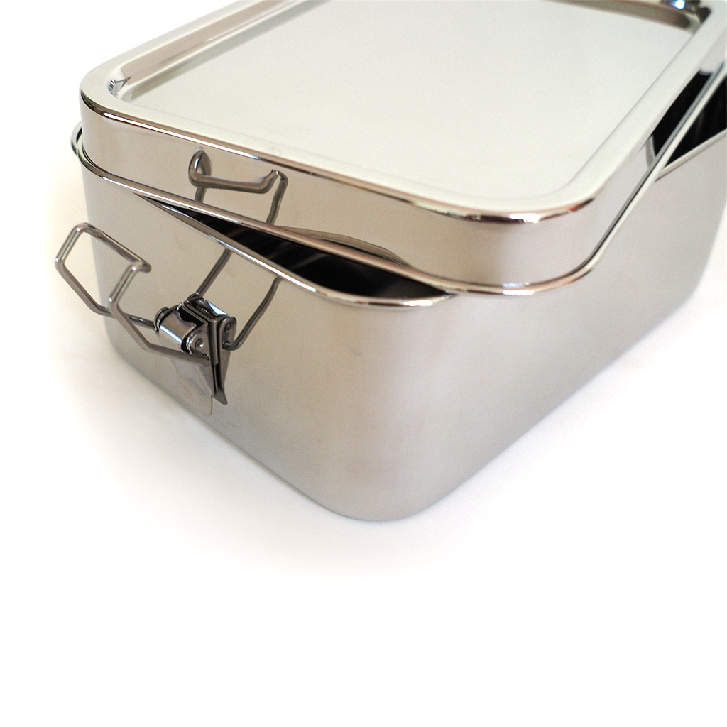 ECOlunchbox Bento Wet Box Large Rectangle - 1200ml - Puur Mieke