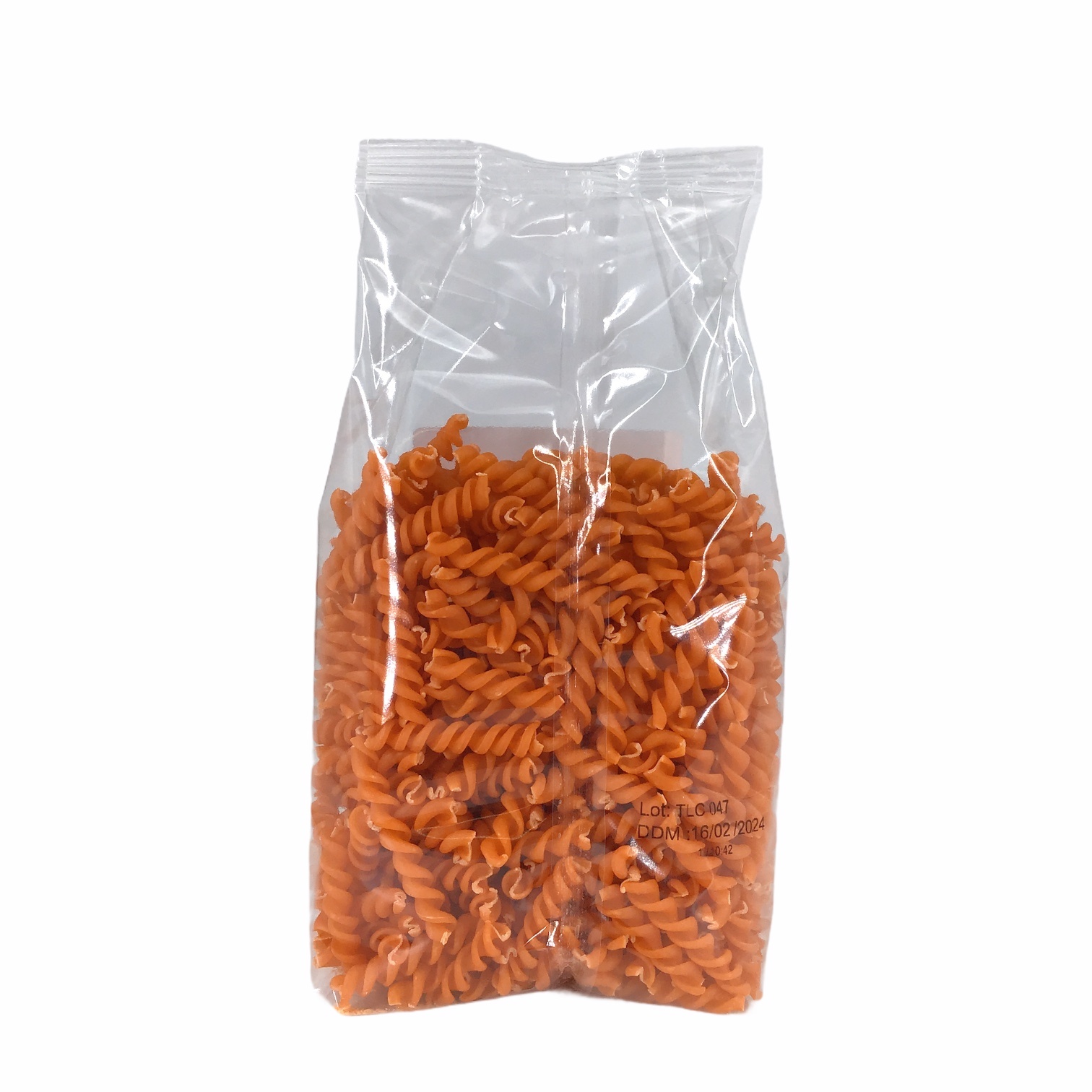 Rode Linzenpasta Fusilli 250g - Puur Mieke