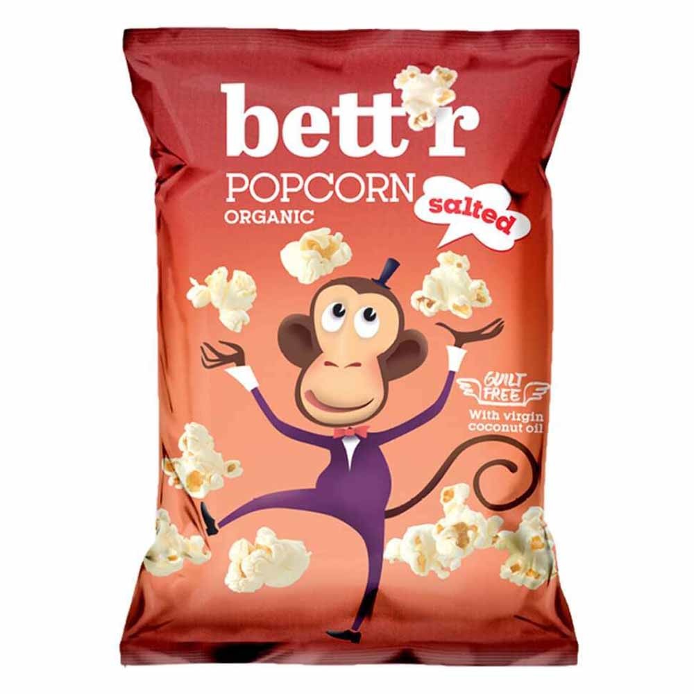 Popcorn Zout - BIO | Gepopt in Kokosolie - Puur Mieke