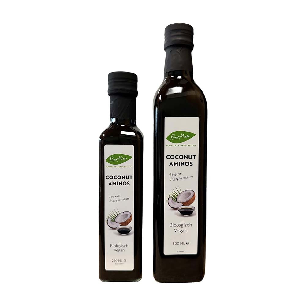 Coconut Aminos 250 ml - Gezond & Glutenvrij - Puur Mieke