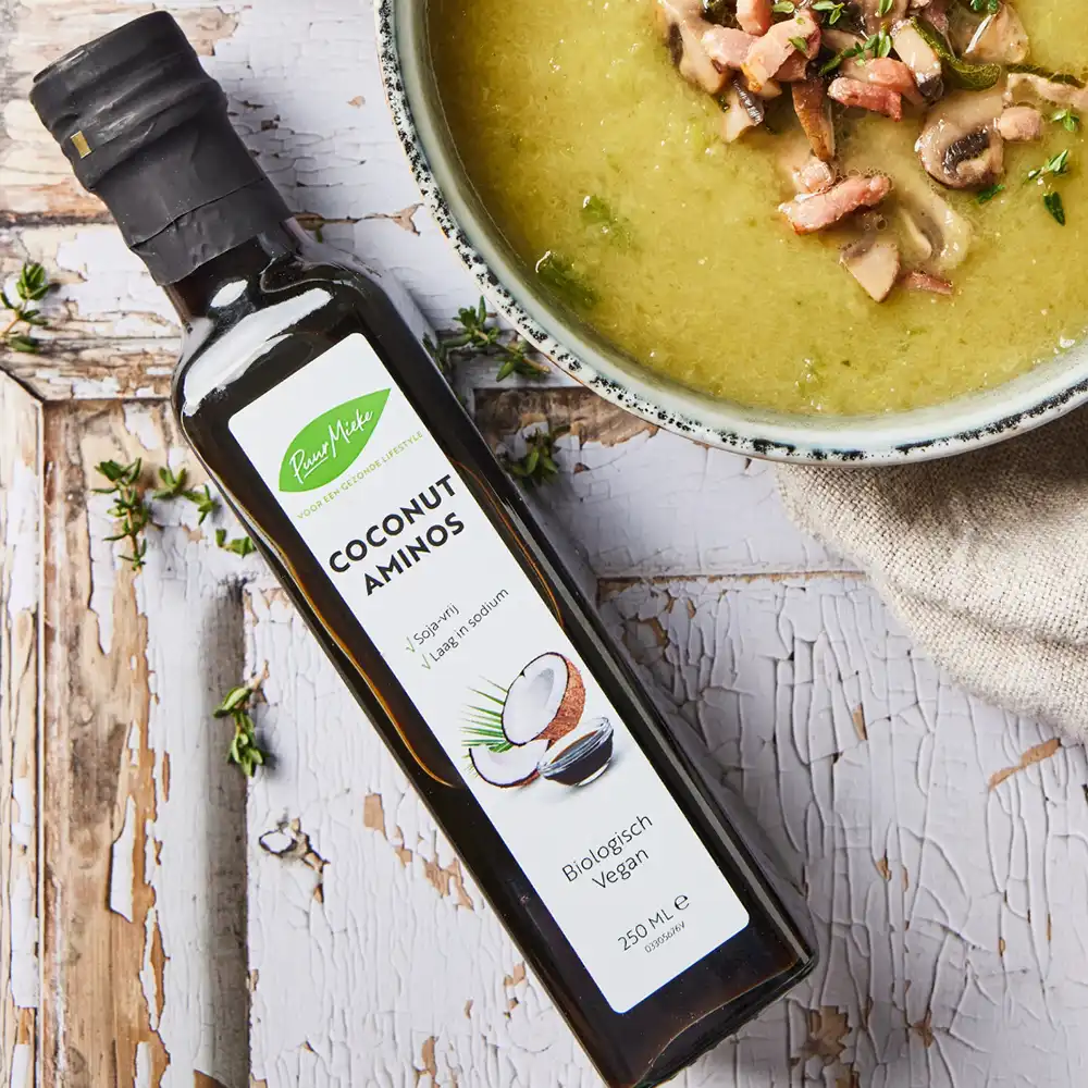 Coconut Aminos 250 ml - Gezond & Glutenvrij - Puur Mieke