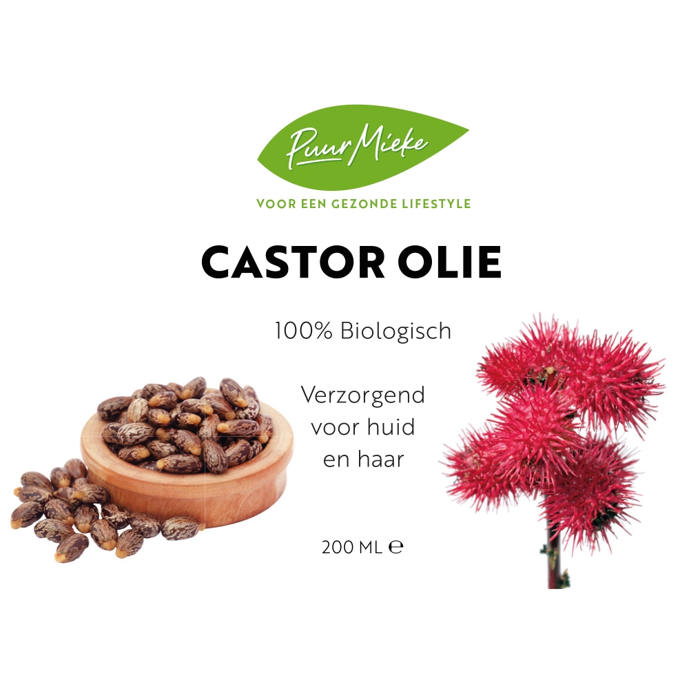 Castor Olie - Biologisch & Koudgeperst - Puur Mieke