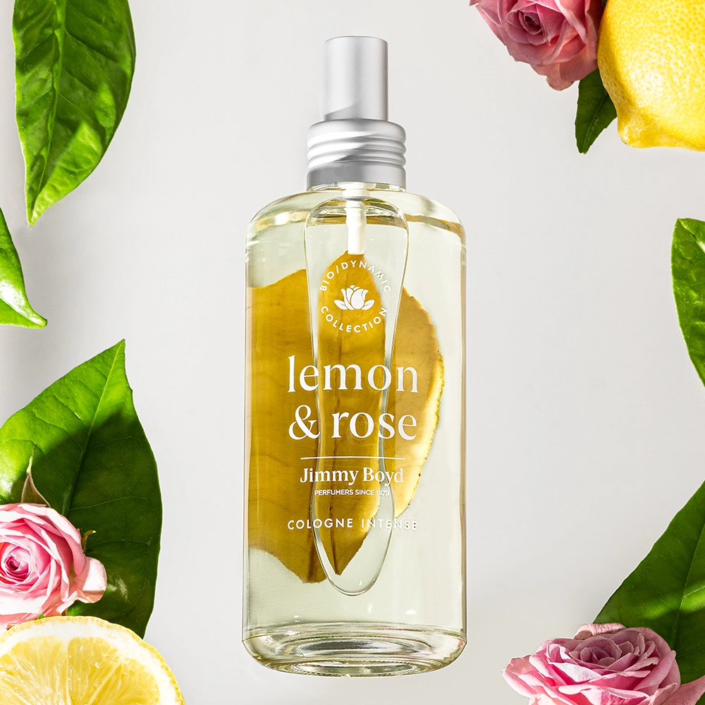 Jimmy Boyd Eau de Cologne - Lemon & Rose - BIO - Puur Mieke