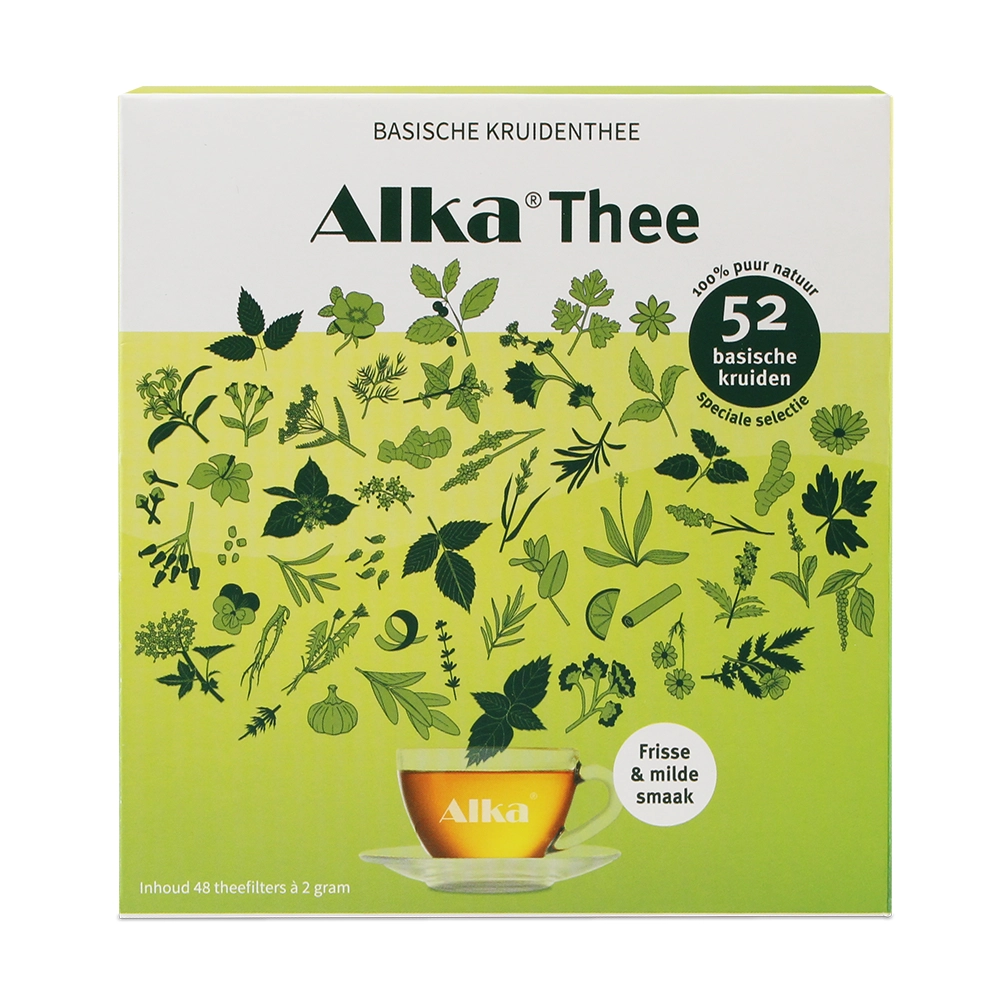 Alka Basische Kruidenthee - Hoge Antioxidanten - Puur Mieke