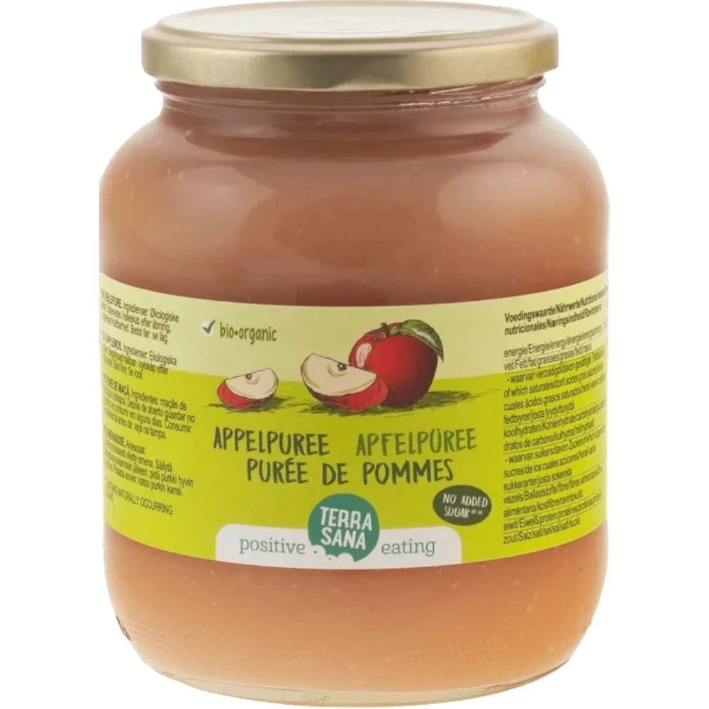 Terrasana Appelpuree - 700g - BIO - Puur Mieke