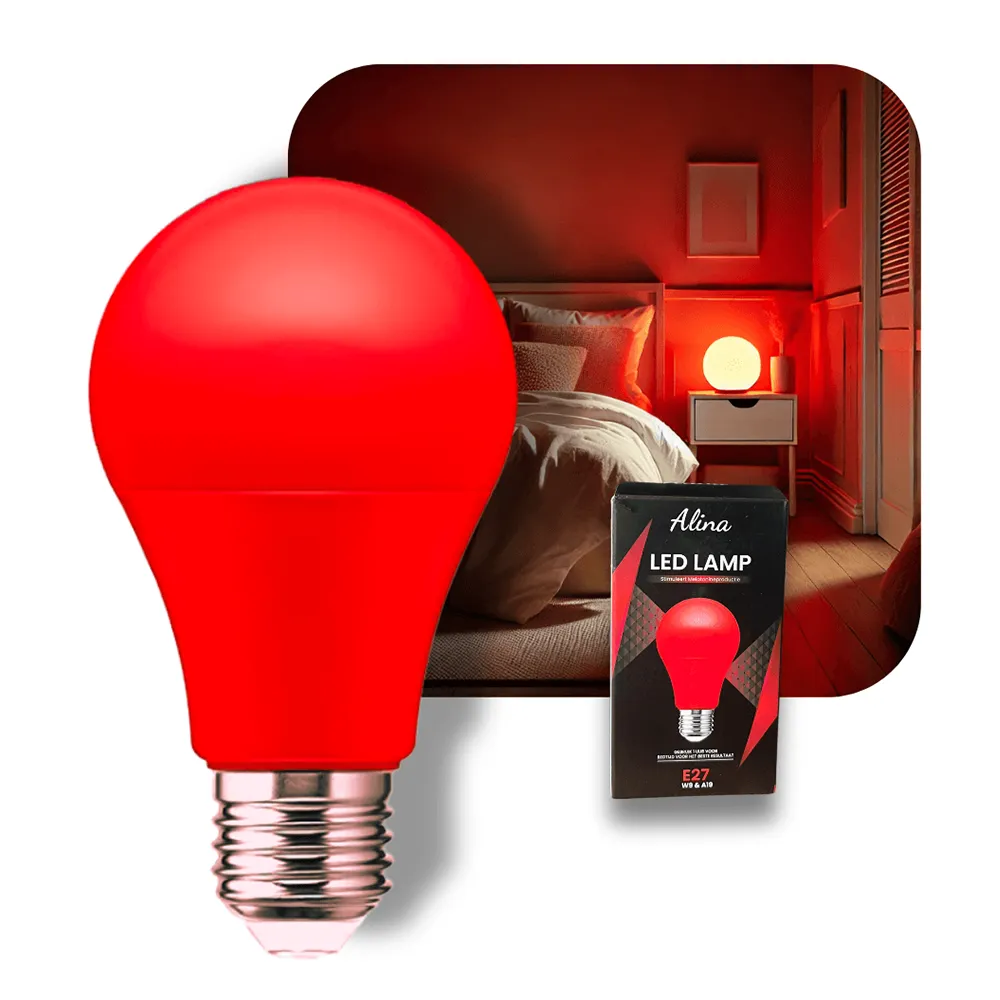 Rood lichttherapie lamp – Betere slaap - Puur Mieke