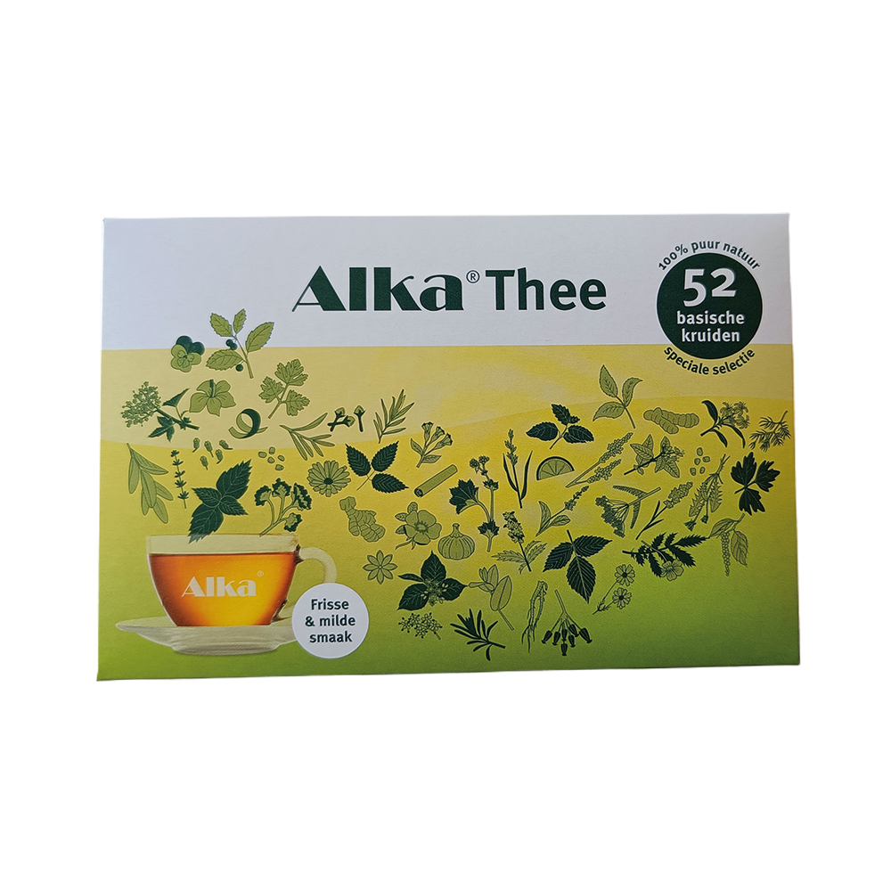 Alka Basische Kruidenthee - Hoge Antioxidanten - Puur Mieke