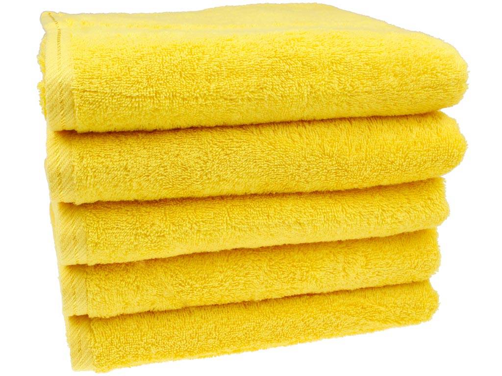 Handdoek - Geel 50x100 cm - Neweco.nl