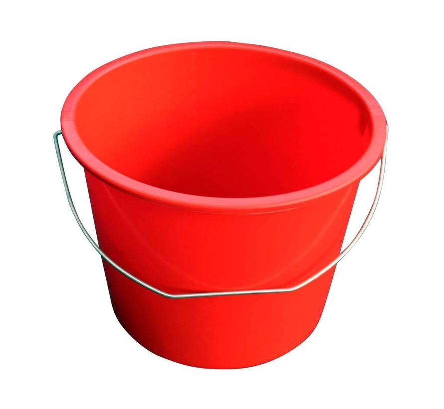 Rode emmer 10 liter met schaalverdeling - Neweco.nl