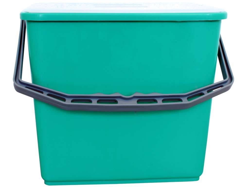 Emmer met deksel 6 liter groen - Neweco B.V.