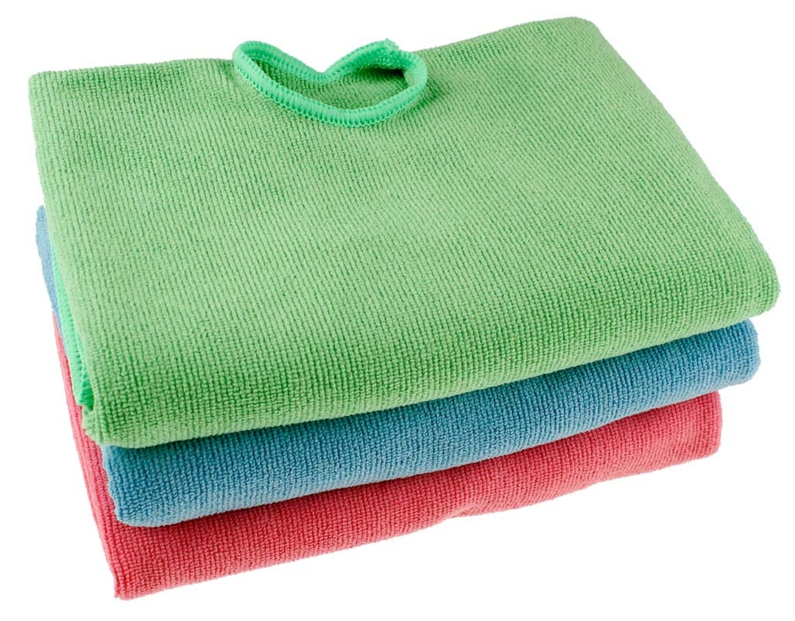 Microvezel dweil met steelgat 60x70 cm blauw - Neweco.nl