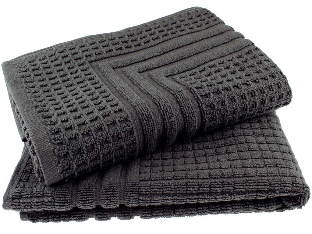 Hotelkwaliteit badmat antraciet 50x70 cm - Neweco B.V.