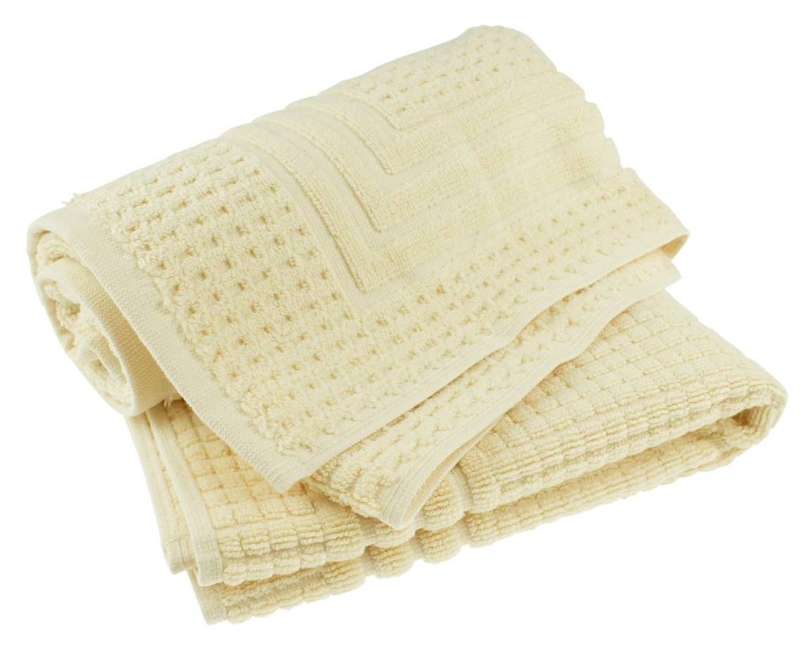 Hotelkwaliteit badmat crème 50x70 cm - Neweco.nl