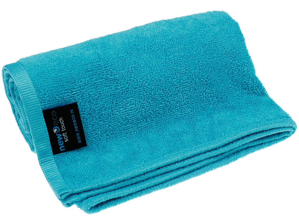 Microvezel handdoek turquoise - Neweco B.V.