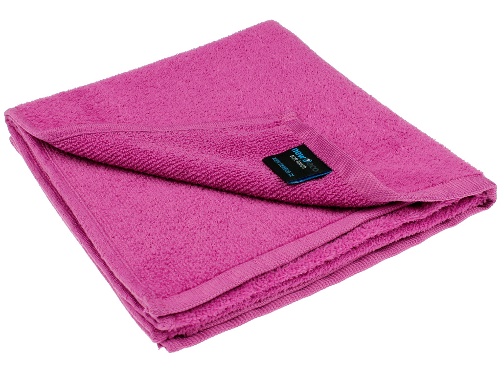 Microvezel handdoek roze - Neweco B.V.
