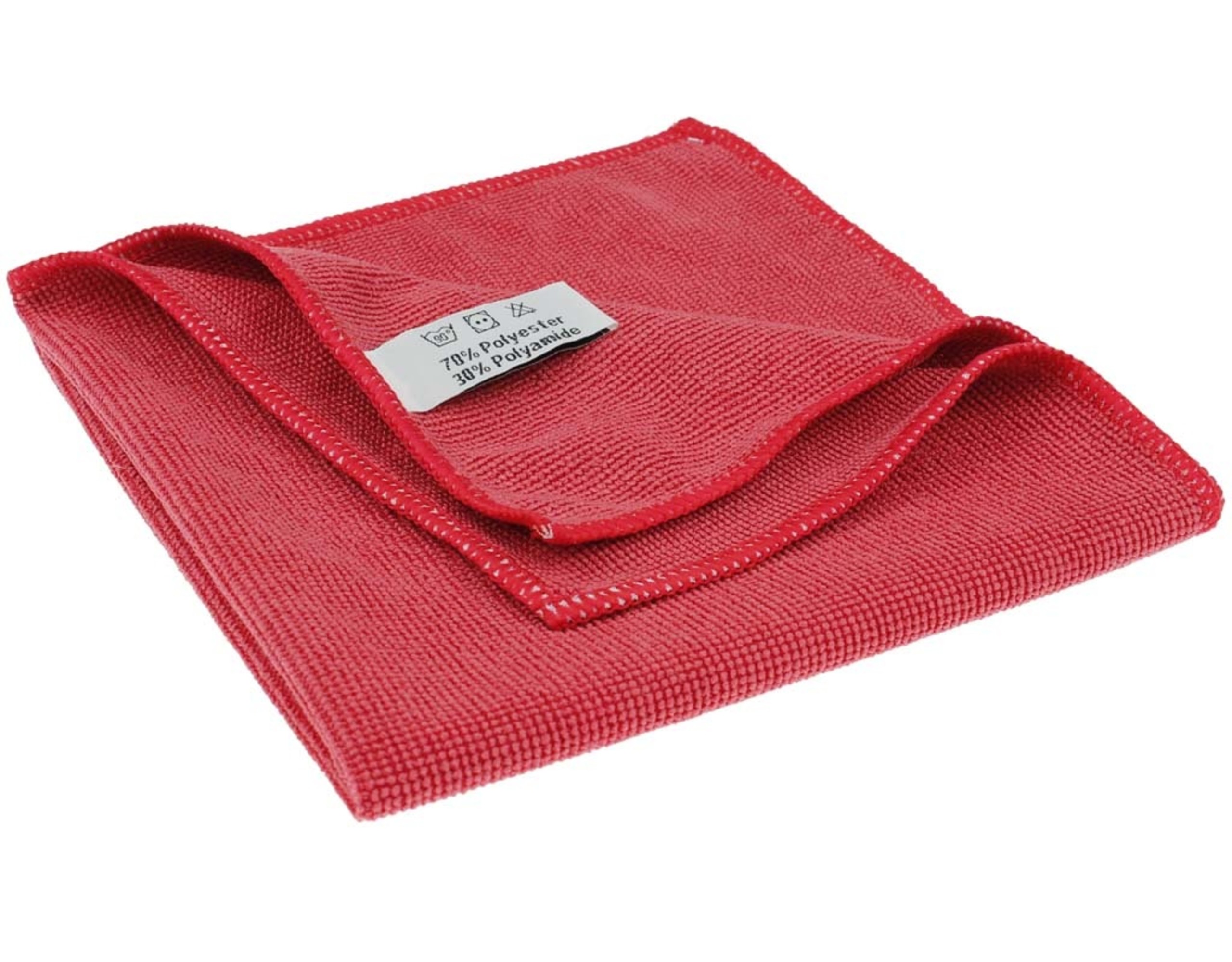 Microvezeldoek Durable rood - Neweco.nl