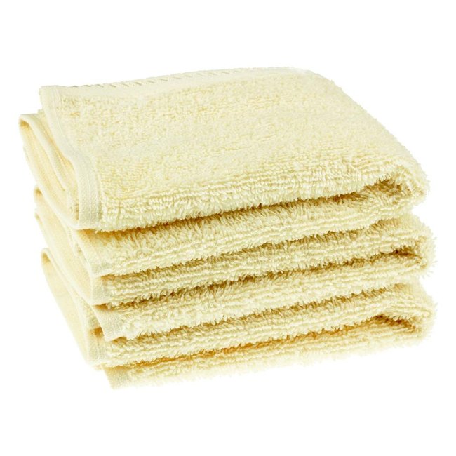 Waslap / Gastendoek Crème 30x30 cm - Neweco B.V.