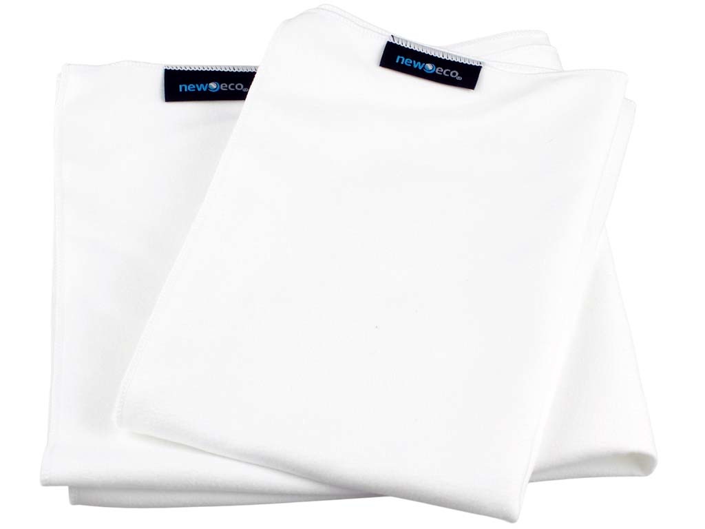 Stofdoek wit met suède microvezel structuur - Neweco B.V.