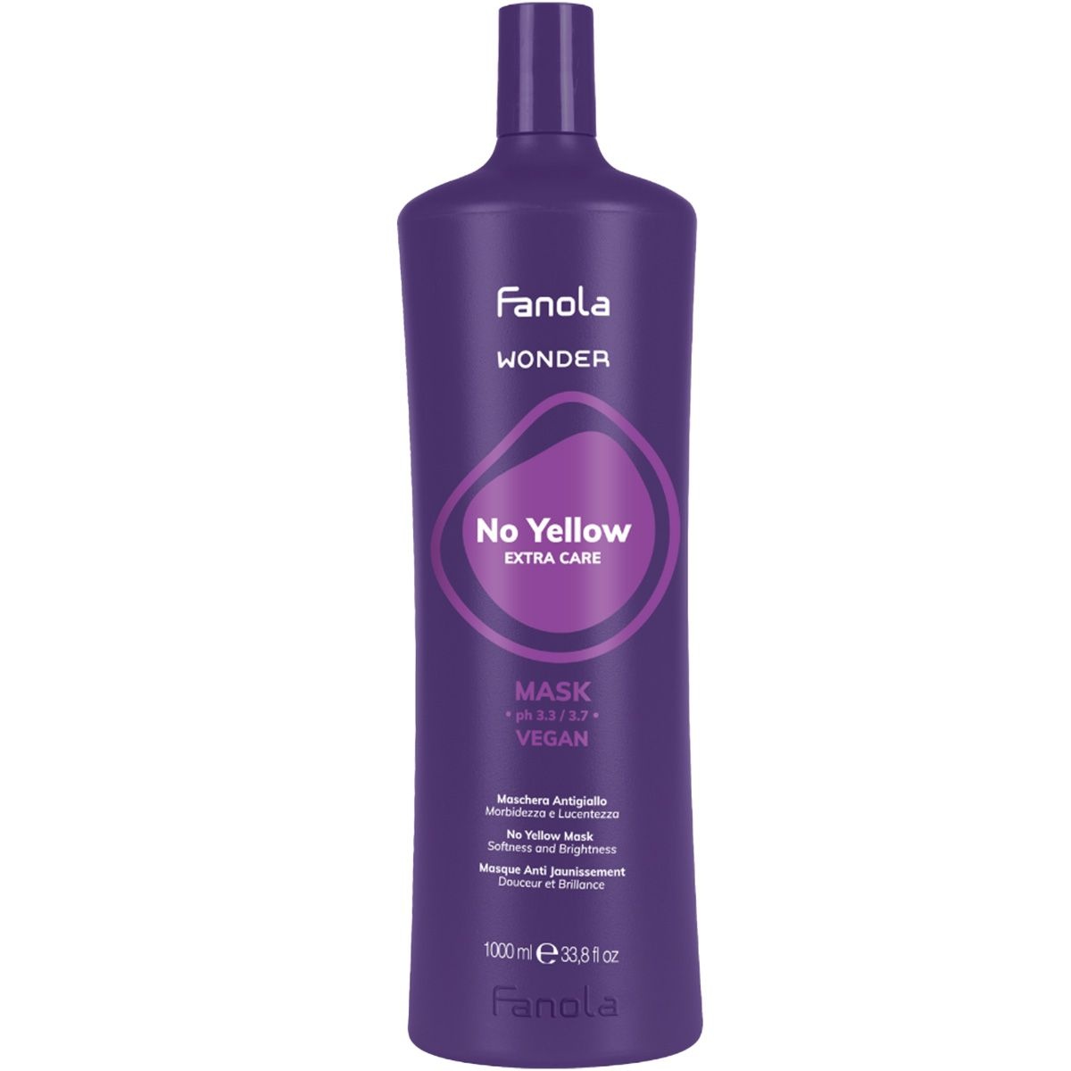 FANOLA Wonders No Yellow Mask 1000ml - Kappersinventaris.nl