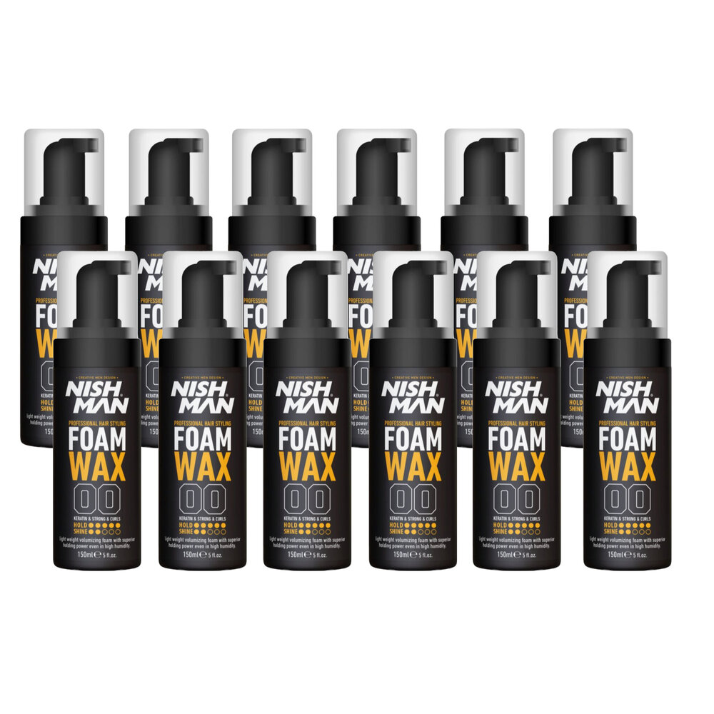 Nish man Foam Wax 150ml - 12 STUKS Nu Voordelig Kopen ...