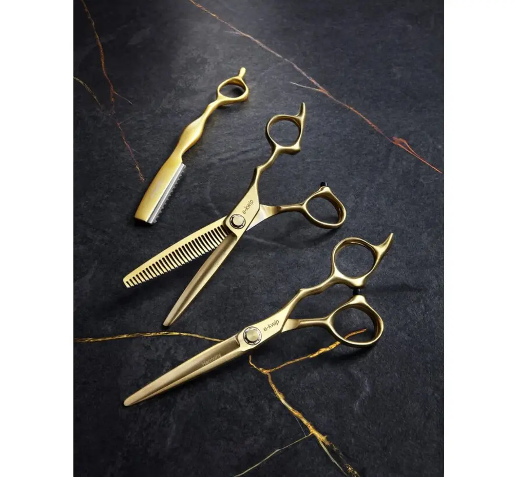 E-Kwip Harmony Set Matt-Gold - Kappersinventaris.nl