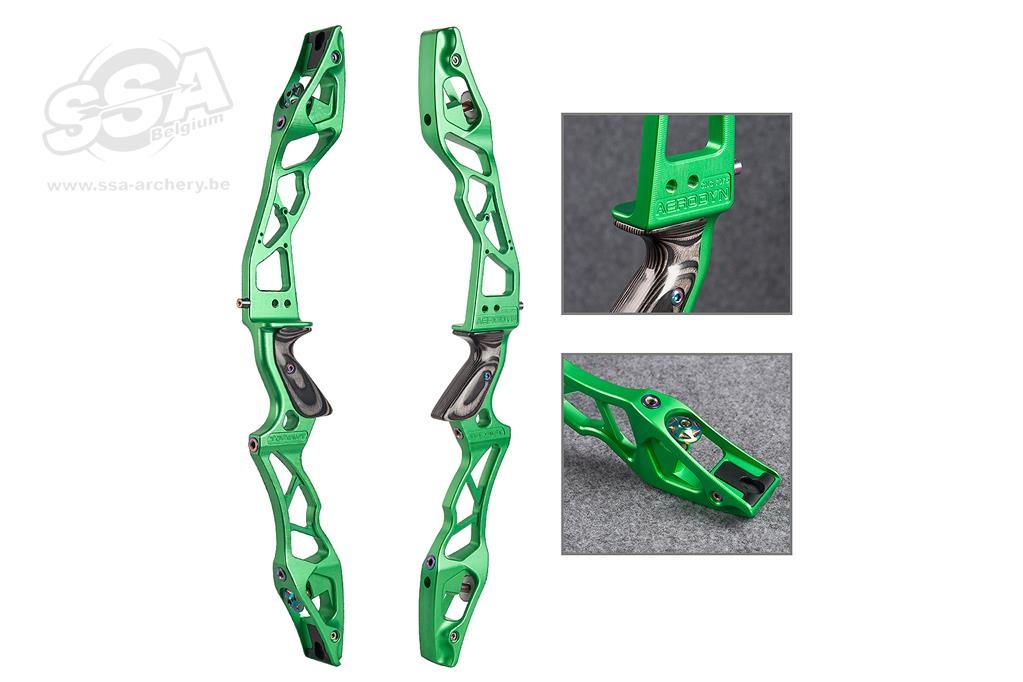 Topoint Risers CNC Aerodyn 7075 25" Anodized - Sergesport