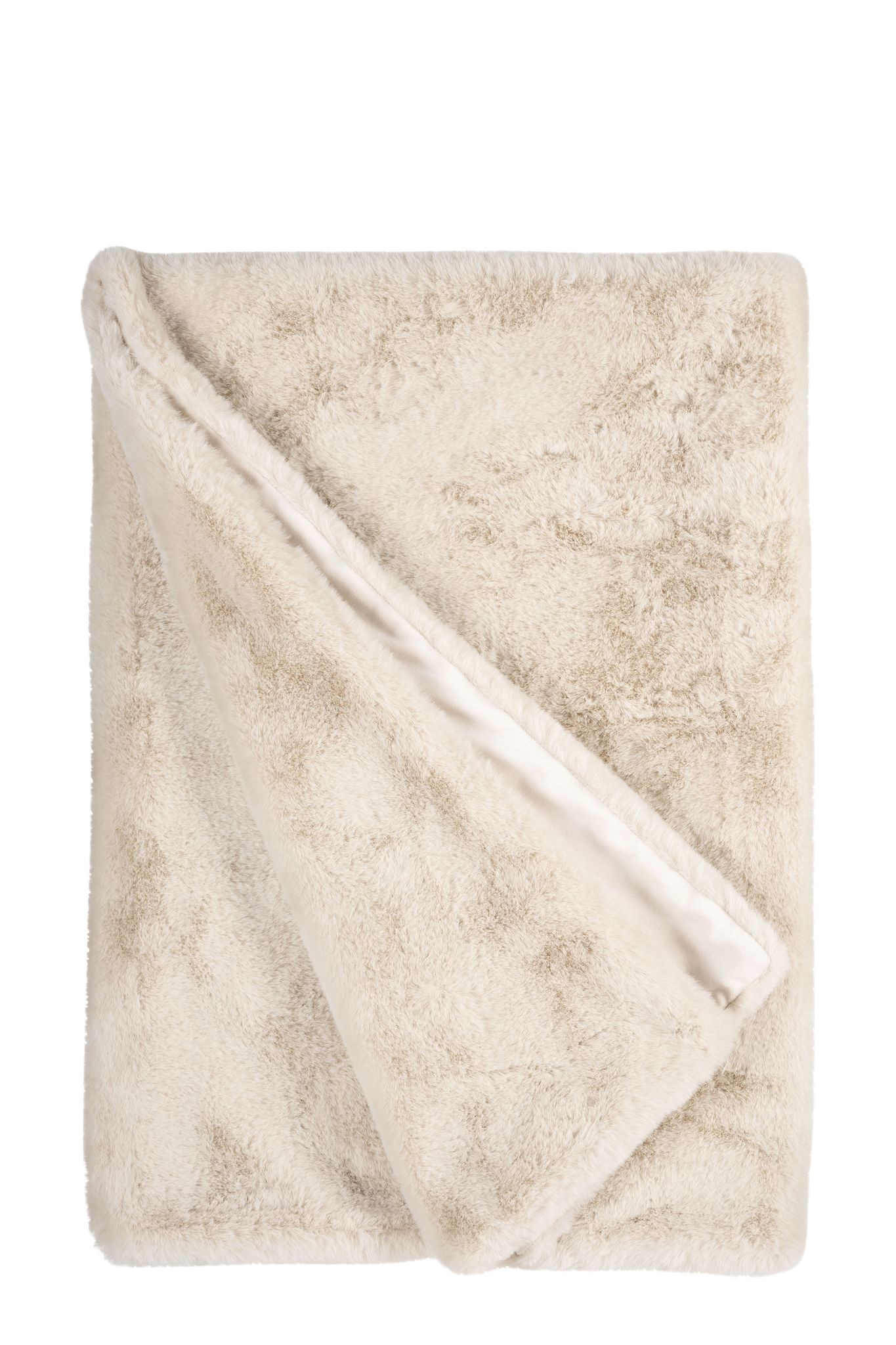 Faux fur plaid - Guanaco Butter - Wilhelmina Designs