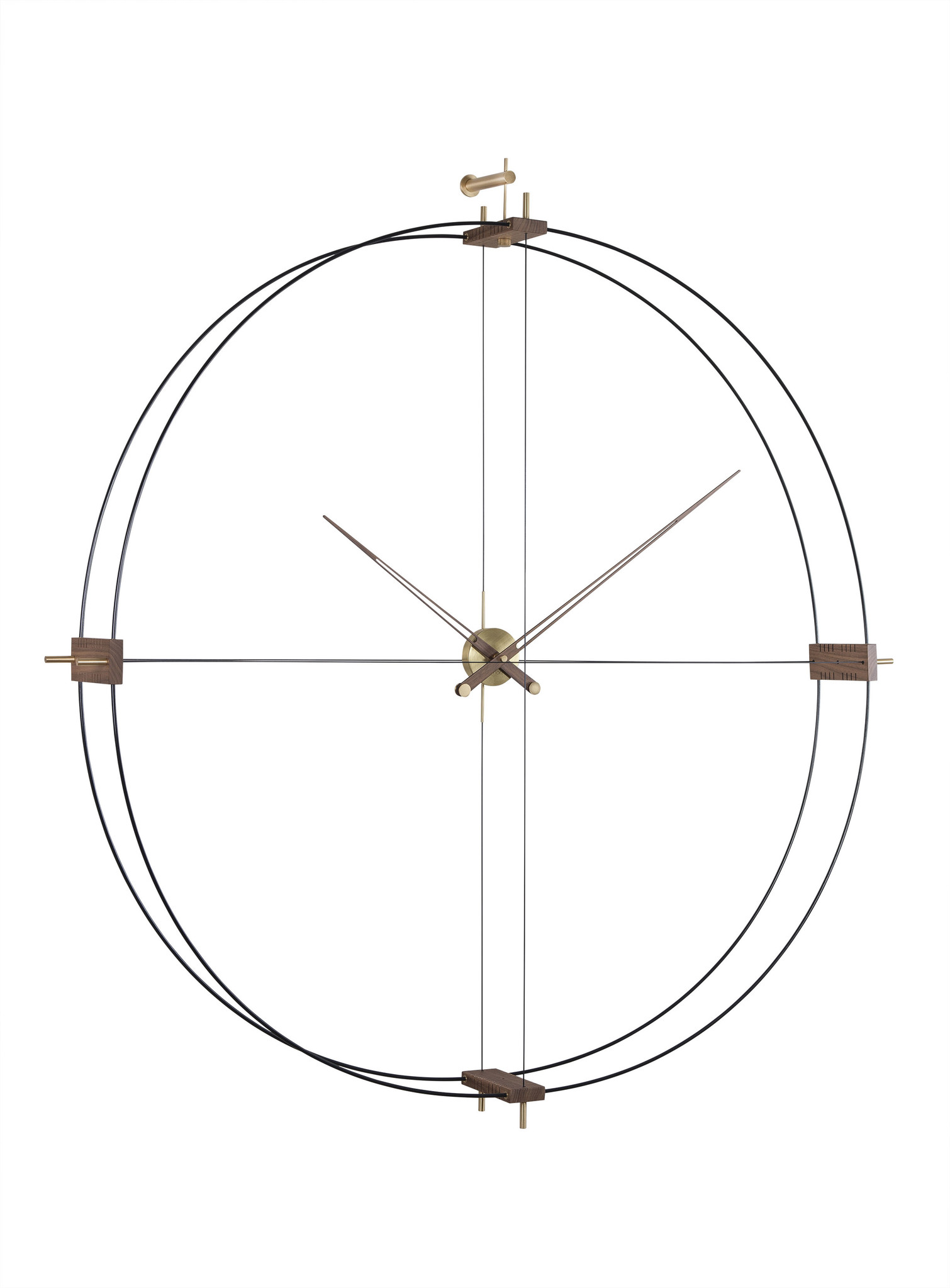 Design clock 'Delmori Gold' - Wilhelmina Designs