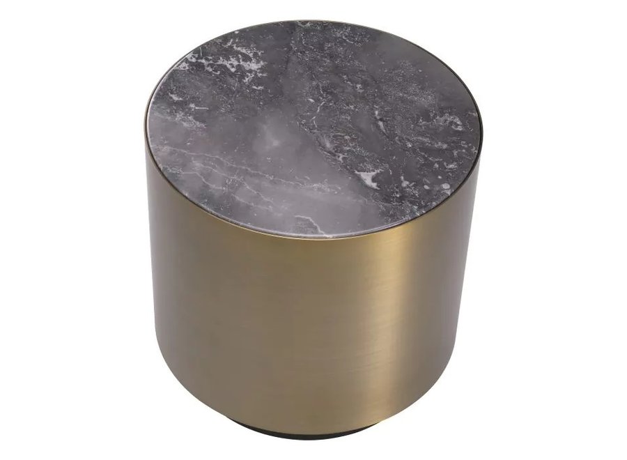 EICHHOLTZ Side Table Porter Round Wilhelmina Designs