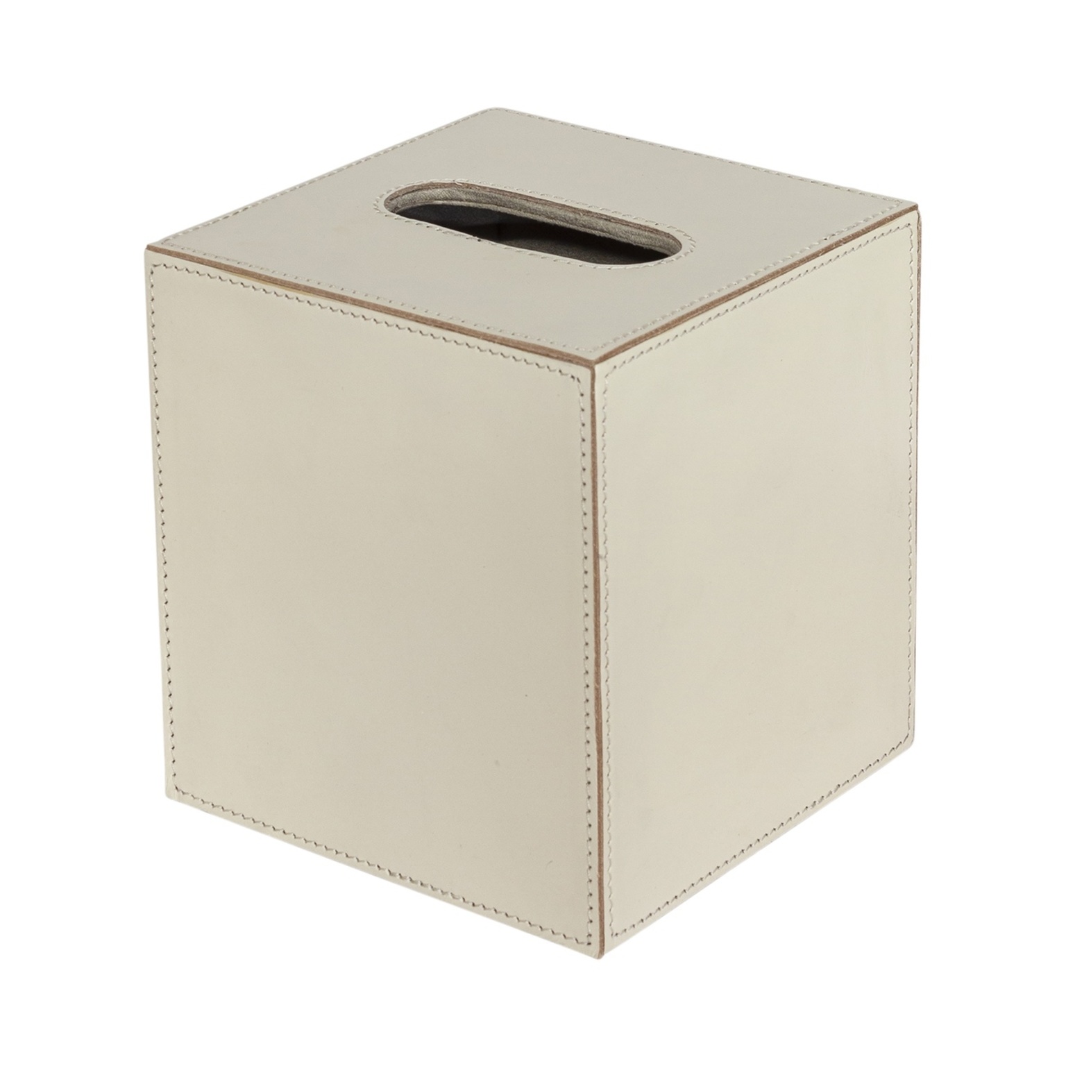 Tissue box 'Ana' - Leather - Wilhelmina Designs