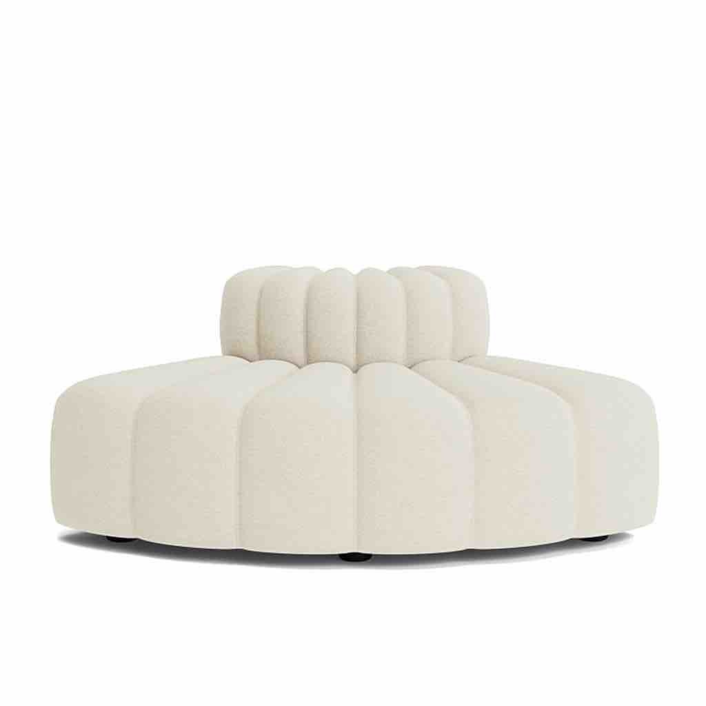 NOR11 Sofa 'Studio curve' - Bouclé - Wilhelmina Designs