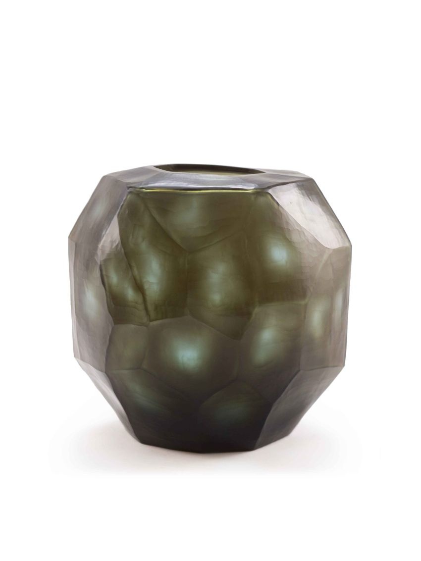 Bombyxx vaas Perlite - M - green - Wilhelmina Designs