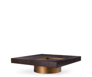 EICHHOLTZ Salontafel 'Otus' - Mocha - Square - Wilhelmina Designs