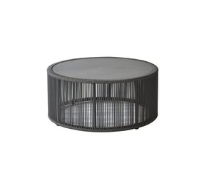 Borek Table d'appoint 'Lagos' Ø81x36.5cm - Anthracite Gris Foncé ...