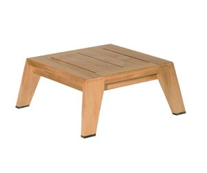 Borek Side table 'Hybrid' 63x63x27cm - Teak - Wilhelmina Designs